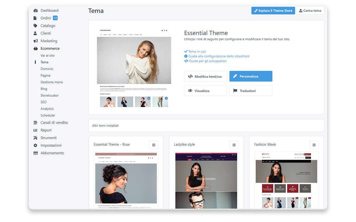 Rendi unico il design e la grafica del tuo shop online | TeamSystem Commerce